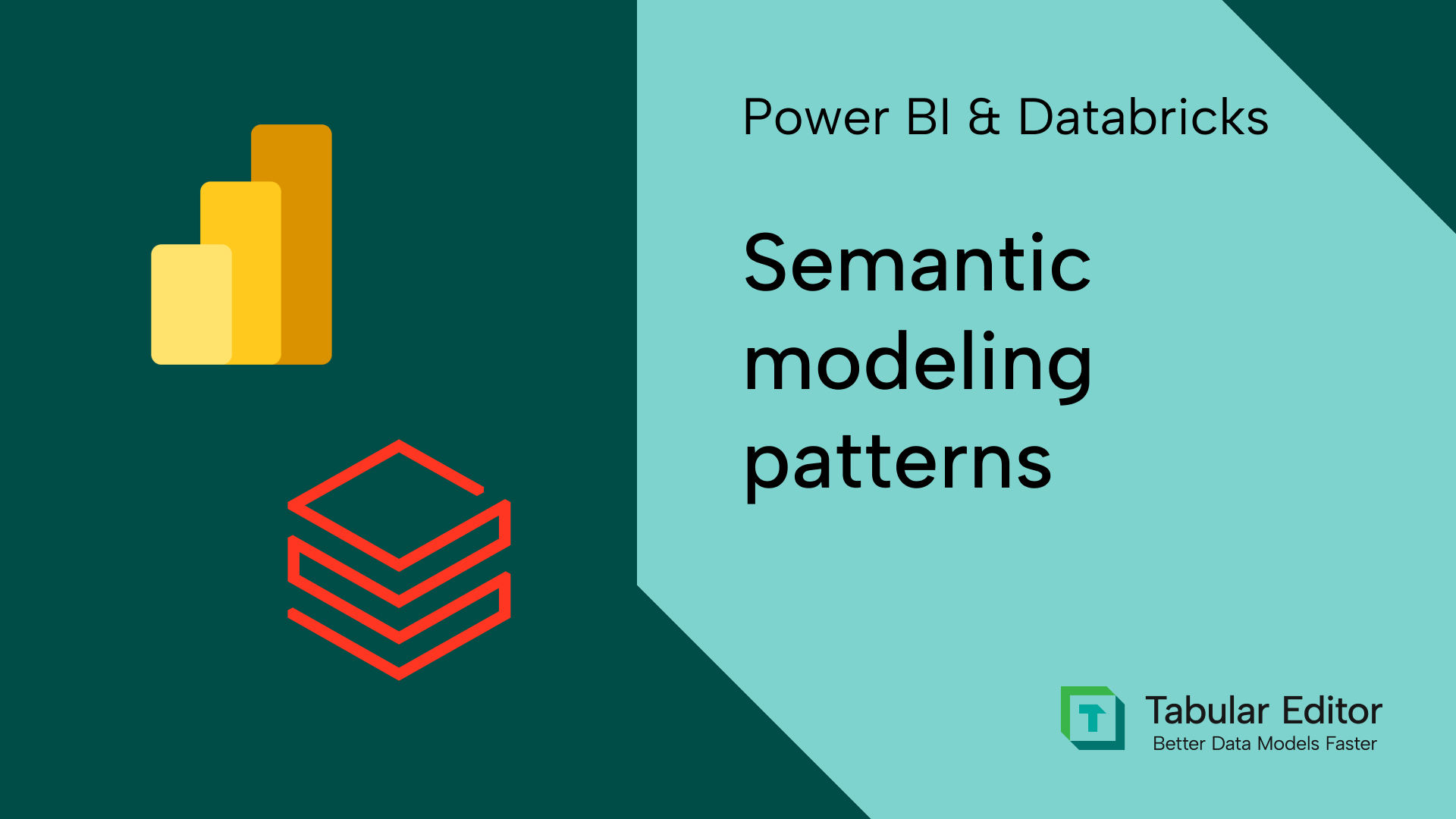 Semantic modeling patterns with Power BI and Databricks